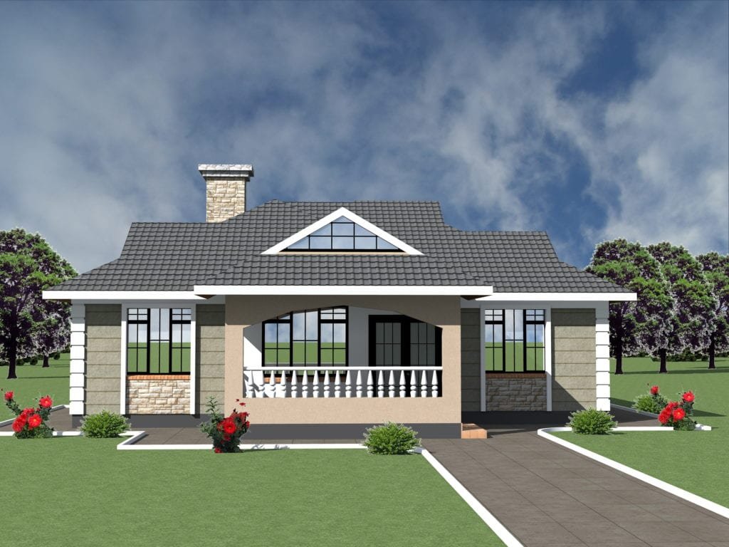 Modern 3 Bedroom Mabati House Designs In Kenya