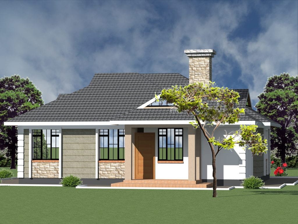 Modern 3 Bedroom Mabati House Designs In Kenya